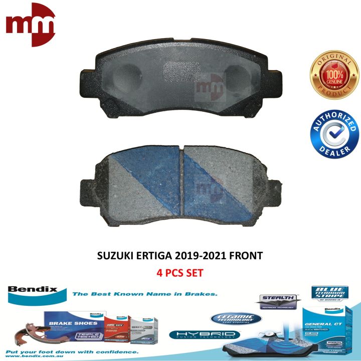 BENDIX GCT Brake Pads for SUZUKI ERTIGA / XL7 2019-2021 FRONT ORIGINAL ...
