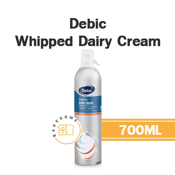 Debic Whipped Dairy Cream Spray 700ML เดบิค วิป แดรี่ ครีม วิปครีม วิป ...