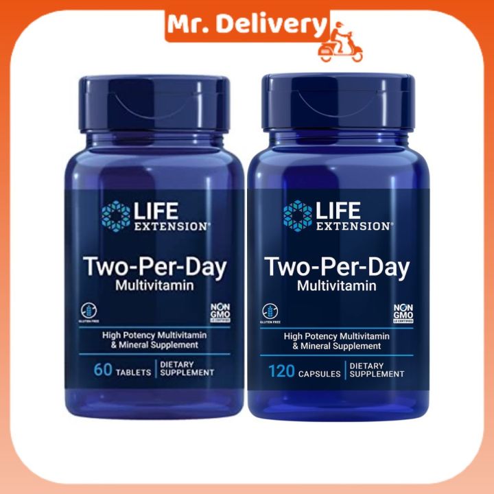 Mr Delivery | Life Extension One Per Day Two Per Day Multivitamin ...