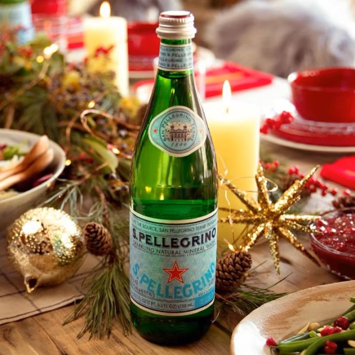SANPELLEGRINO Sparkling Natural Mineral Water 250ml / 750ml 意大利圣培露 天然矿泉水气泡水 | Lazada PH