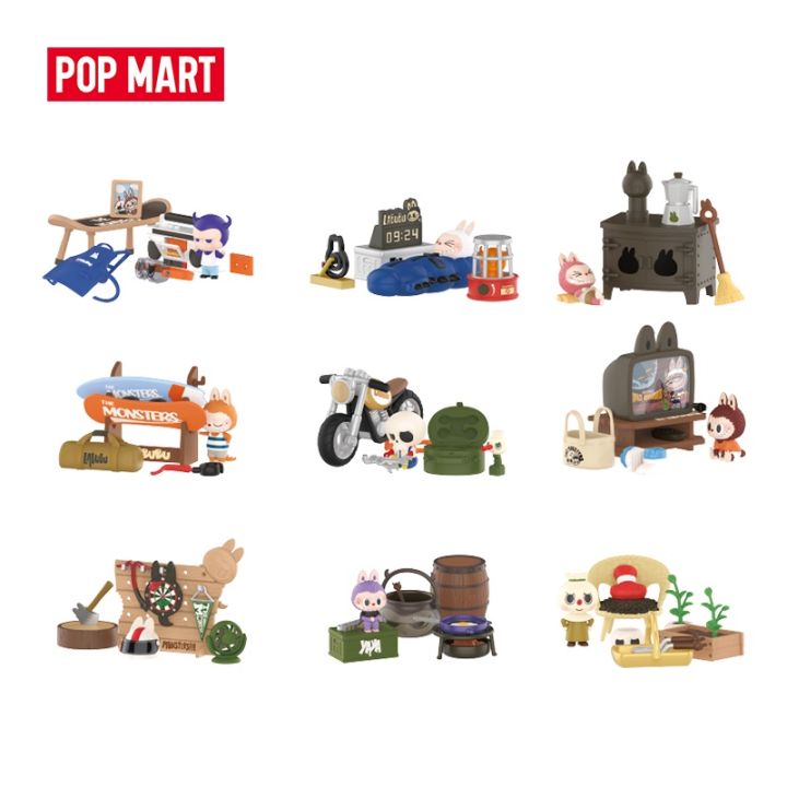 PopMART labubu the monsters Home of the Elves series children's toy ...