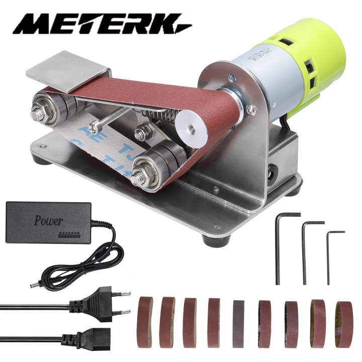 Meterk Multifunctional Grinder Mini Electric Belt Sander DIY Polishing ...