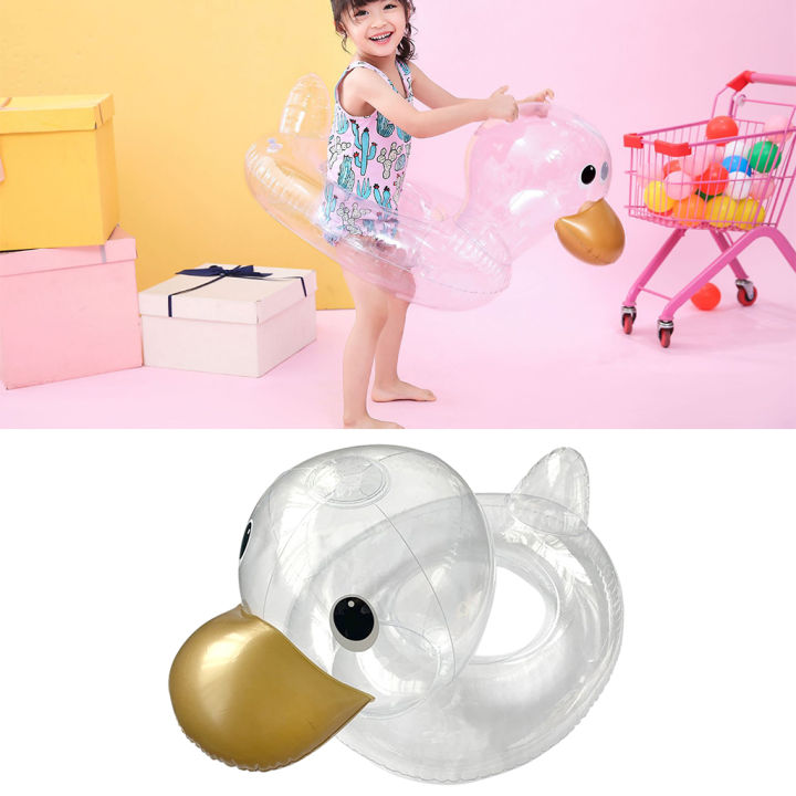 Flameer Baby Swimming Ring Floats with Safety Seat, Transparent Durable ... Flameer Baby Swimming Ring Floats with Safety Seat, Transparent Durable ...