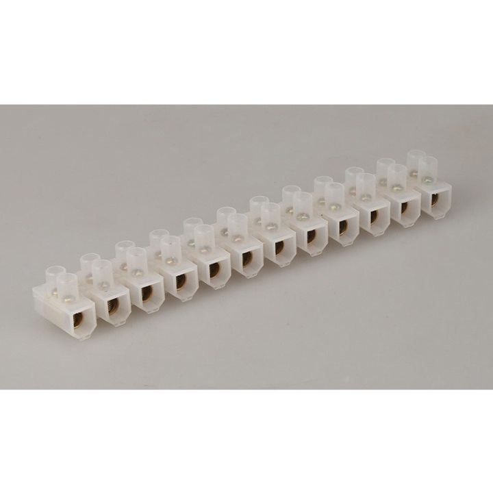 Terminal Block PVC Connector 30A / 60A [ Screw Philips (+) ] | Lazada