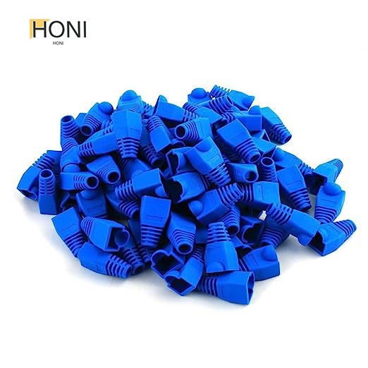 HONI RJ45 Rubble Boots Soft Plastic Ethernet RJ45 Cable Connector Boots ...