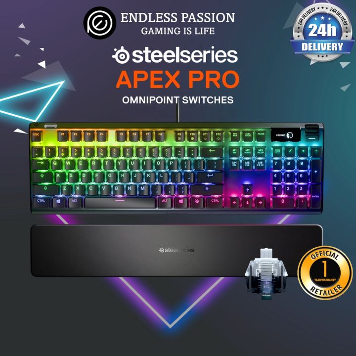 SteelSeries Apex Pro Mechanical Gaming Keyboard | Lazada Singapore