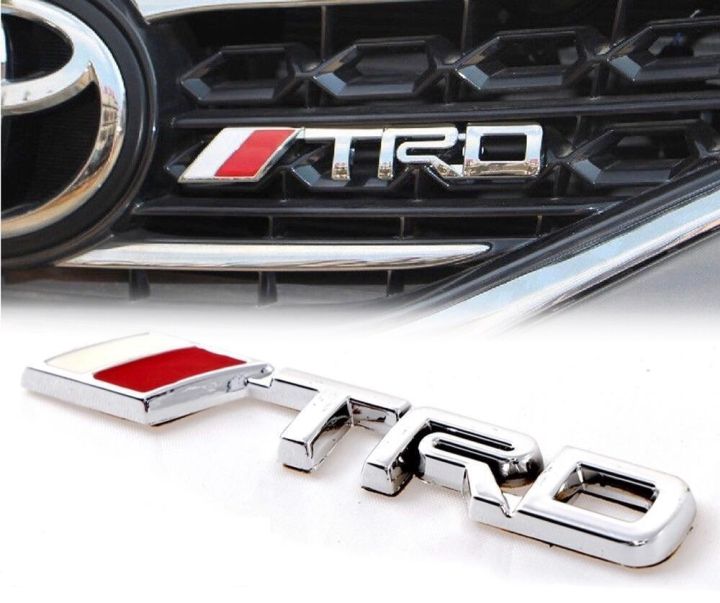 EMBLEM MOBIL LOGO TRD BENDERA | Lazada Indonesia