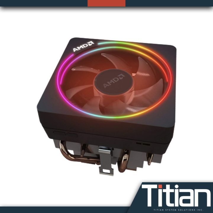 AMD Wraith Prism LED RGB Cooler Fan | Lazada PH