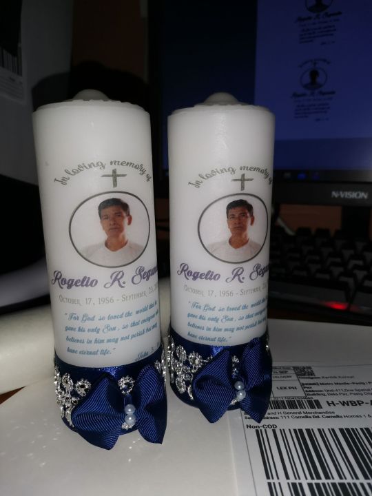 Customized Candle for Undas | Lazada PH