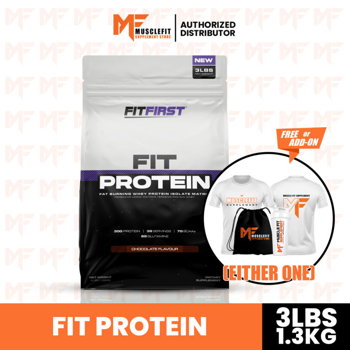 Fit First Fit Protein 3 Lbs/ 1.36 kg (38 servings) +GIFT | Lazada
