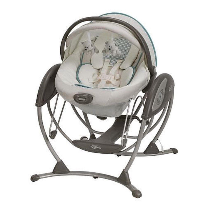 Graco Baby Glider Elite Gliding Swing / Ayunan Bayi Graco - Spin ...