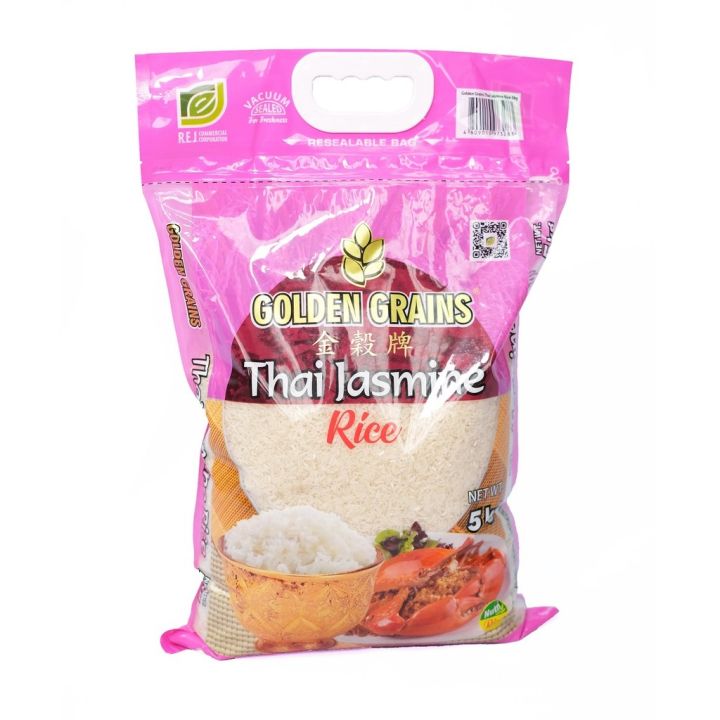 Golden Grains Thai Jasmine Rice 5kg | Lazada PH