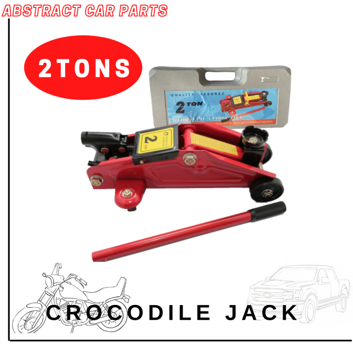Hydraulic Floor Jack w/ Handle 2 Tons (Crocodile Jack) | Lazada PH