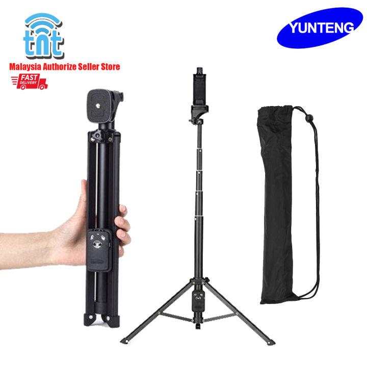 Yunteng VCT-1688 Mini Tripod 3 in 1 Monopod Phone Selfie Stick ...