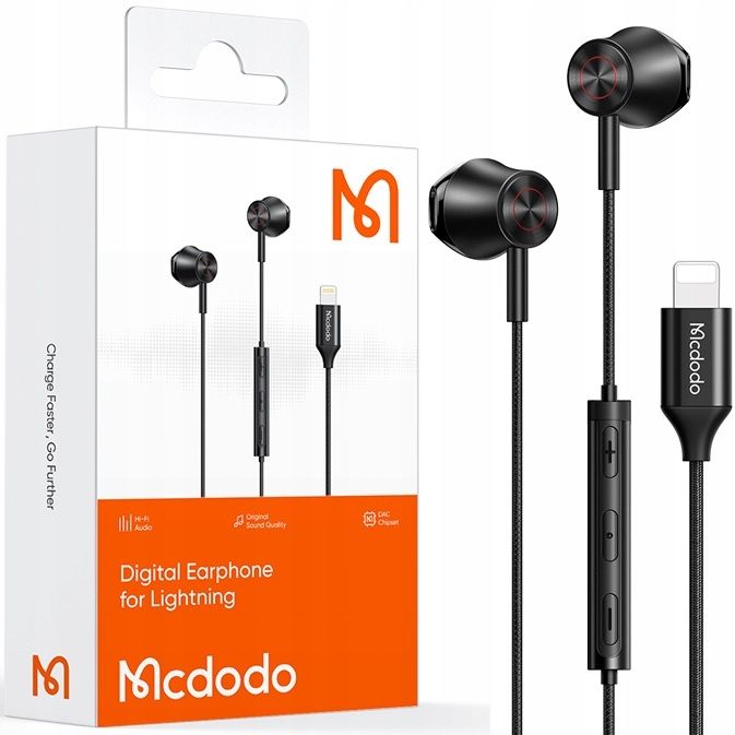 Original Mcdodo Earphone Hi-Res HD Audio In-Ear Earbuds Headphone ...