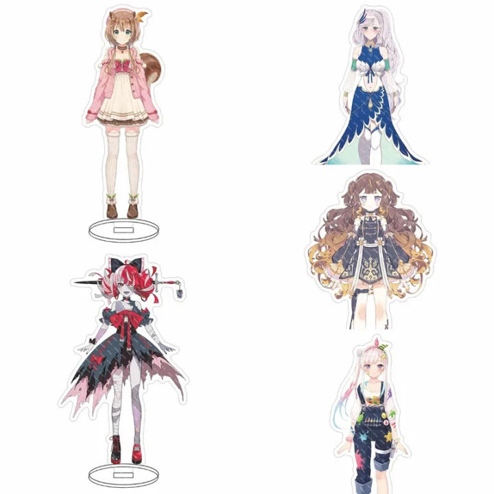 Hololive ID Vtuber Youtuber Acrylic Figure Stand Model Plate Anime Toy ...