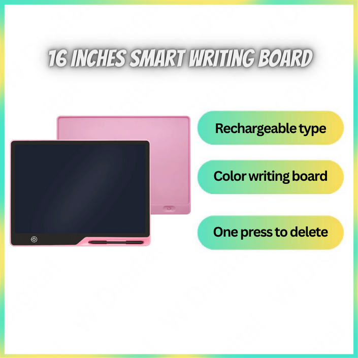 Rechargeable 16inches Smart Writing Board Drawing Tablet LCD Screen ...