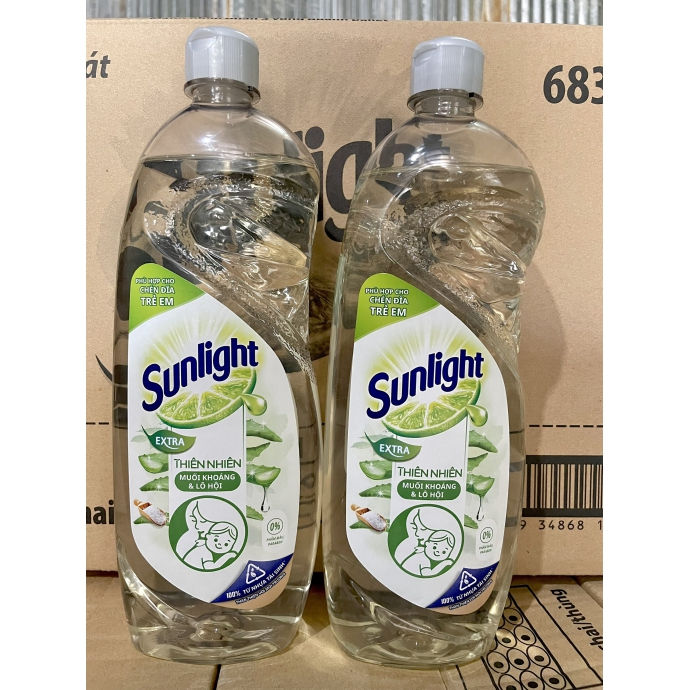 Nước rửa chén Sunlight Thiên nhiên Lô hội Chai 750g. 400G | Lazada.vn