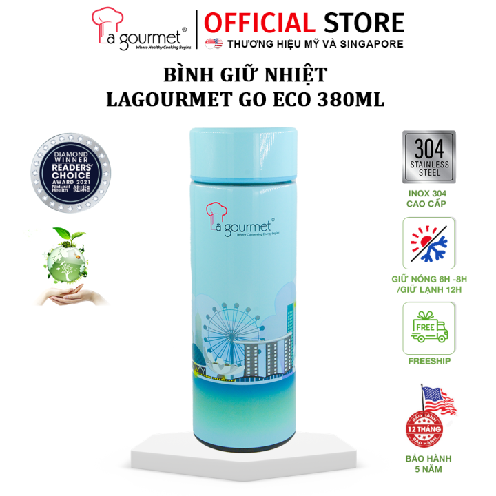 Bình giữ nhiệt La gourmet Go Eco 380ml Inox 304 bảo hành 5 năm chính hãng - 364227 | Lazada.vn