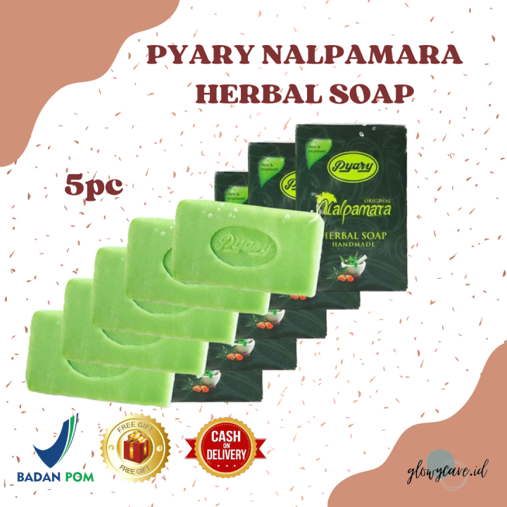 (BUNDLE 5PC) PYARY NALPAMARA HERBAL SOAP | Lazada Indonesia