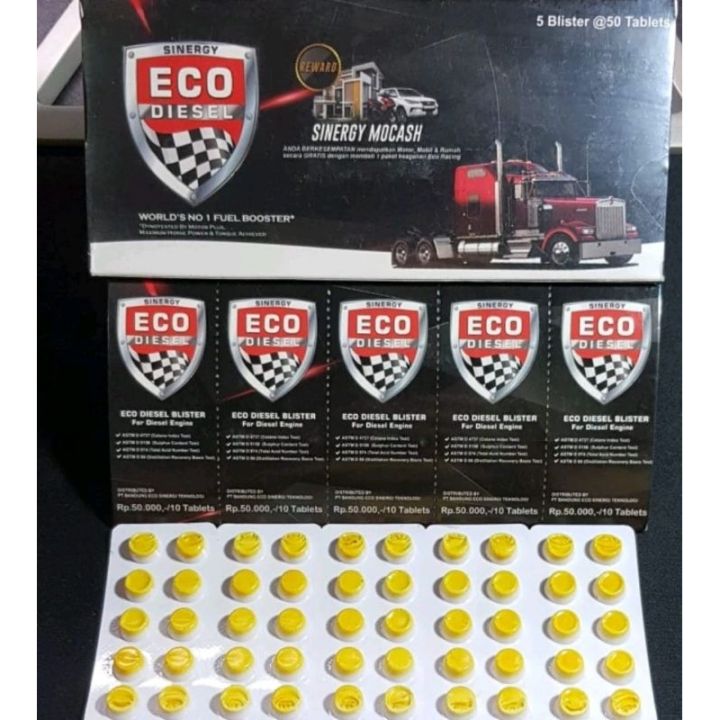(COD) Eko racing Mobil Diesel 10 Sachet,Eko Racing,Eko Racing Mobil,Eco ...