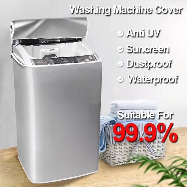 Washing Machine Cover Waterproof Dustproof Sunscreen Protective Case ...