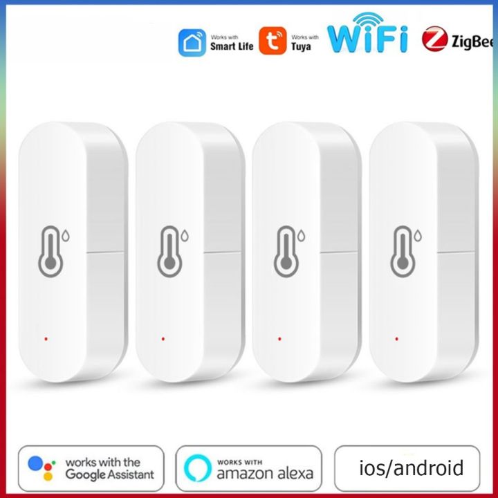 DXY Zigbee Smart Thermometer / WiFi Indoor Humidity Sensor Alexa ...