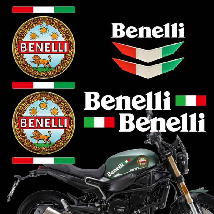 Motorcycle Reflective Logo Sticker Accessory Decals for Benelli TNT125 ...