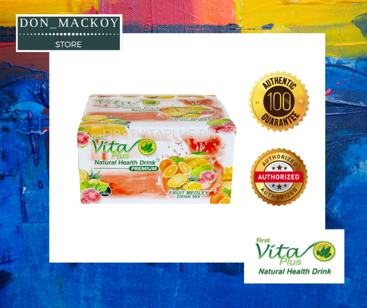 First Vita Plus Natural Health Drink Premium Fruit Medley Drink Mix by Don Mackoy PH | Lazada PH