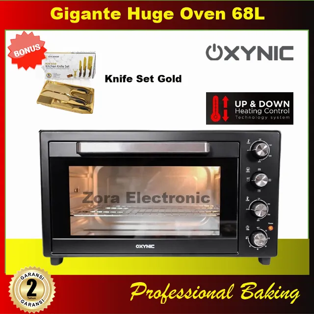 Oxynic Gigante Oven Listrik Kapasitas Besar 68 Liter Japan Quality ...