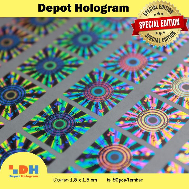 Stiker Hologram Best Quality - segel rusak sarang tawon | Lazada Indonesia