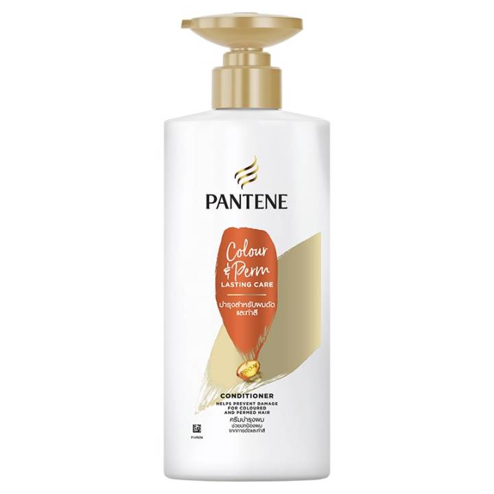PANTENE Conditioner Color & Perm 380ml lแพนทีน ครีมนวดผม สูตรคัลเลอร์ แอนด์ เพิร์ม ลาสติ้ง แคร์ ...
