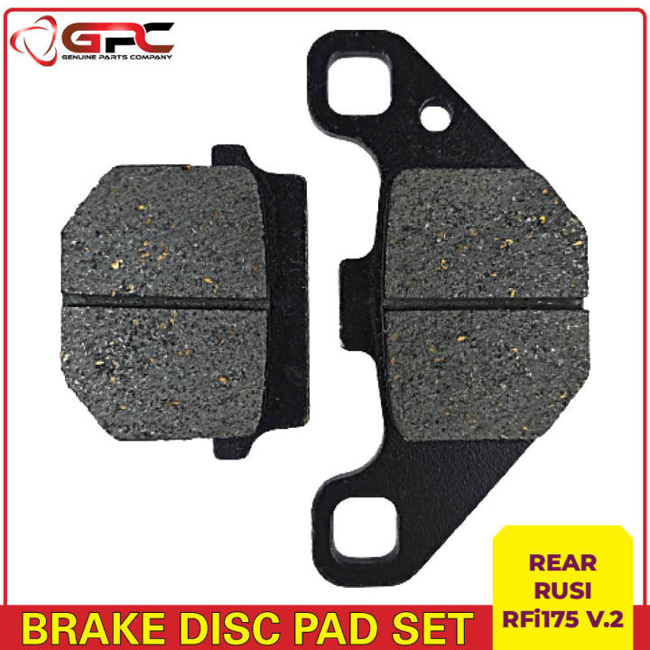 GPC RUSI RFi175 VERSION 2 REAR Brake Disc Pad Set | Lazada PH