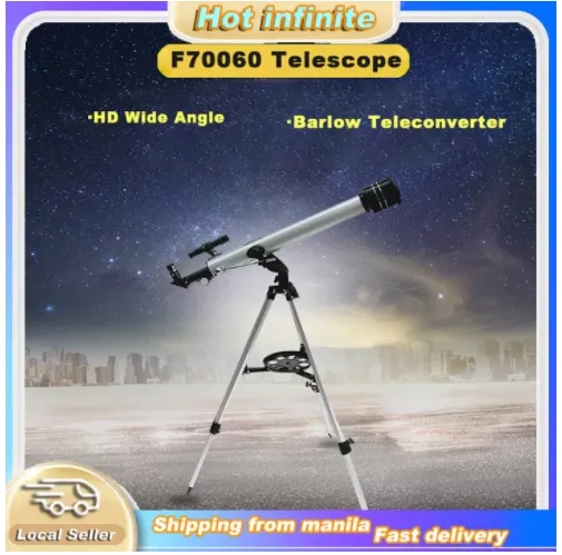 F60700 Refractive 525 X Zoom Astronomical Telescope (700/60mm ...