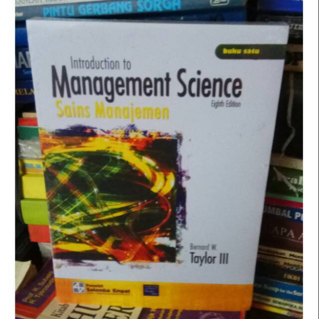 Introduction to management science | Lazada PH