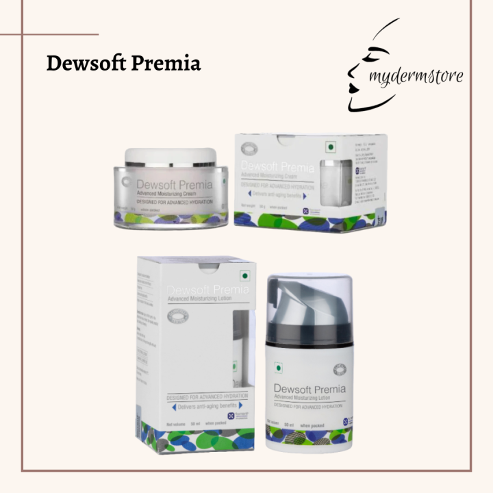 DEWSOFT Premia Advanced Moisturizing Cream 50g | Advanced Moisturizing ...