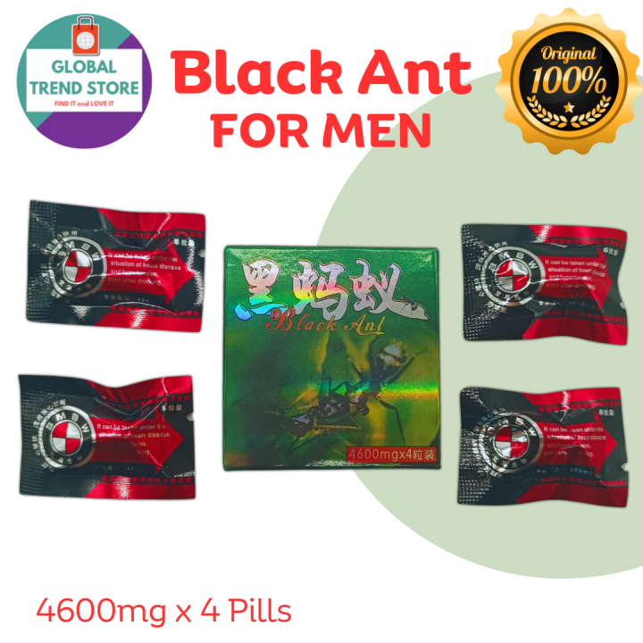 Black ant natural sex enhancer / enlargement for men original pills ...