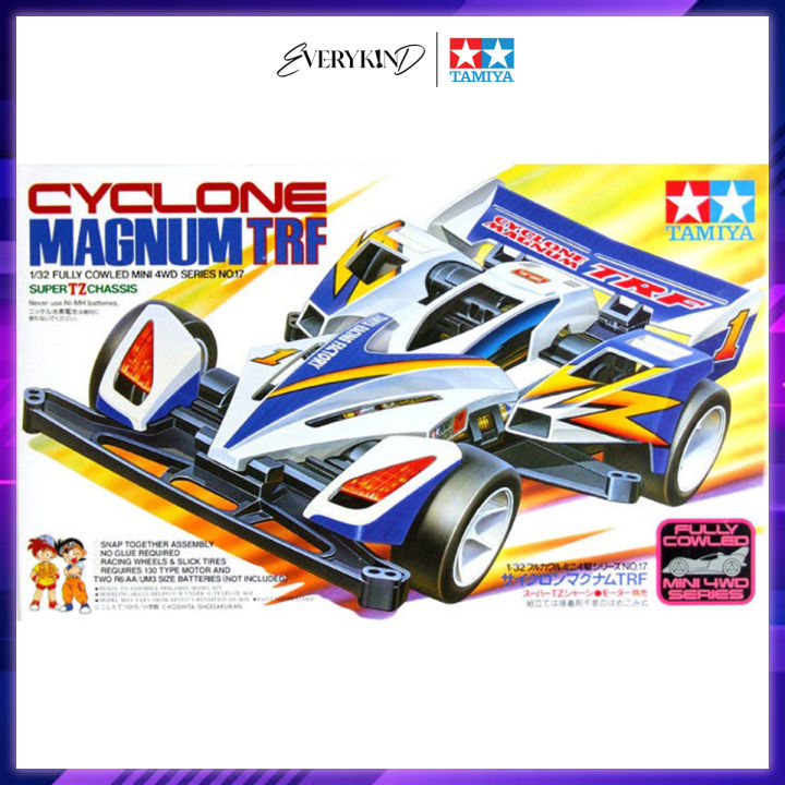 Tamiya Mini 4WD Racing Car 1/32 CYCLONE MAGNUM TRF 19417 | Lazada PH