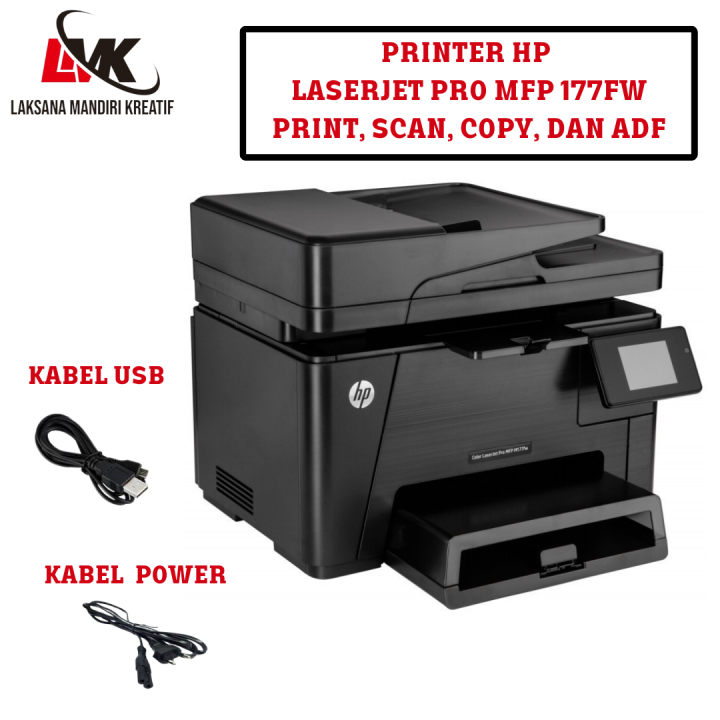 HP Color LaserJet Pro Mfp 177fw - Scan F4 di Kaca scaner | Lazada Indonesia