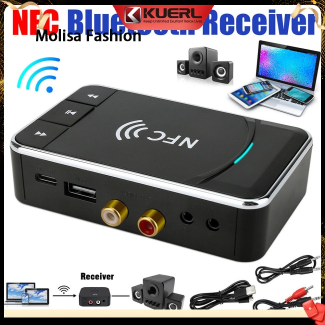 SAI LI WEI Bluetooth 5.0 100mbps 3.5mm Nfc signal transmission device ...