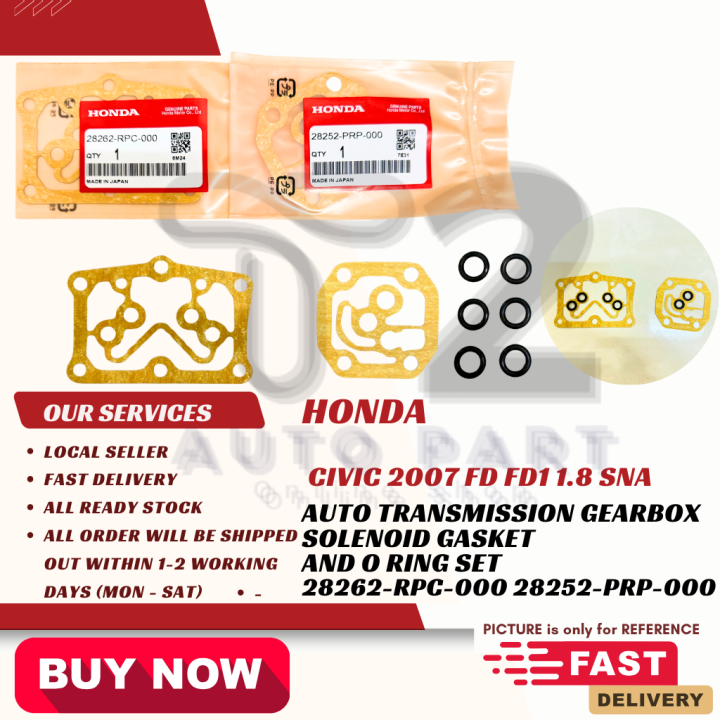 HONDA CIVIC 2007 FD FD1 1.8 SNA AUTO TRANSMISSION GEARBOX SOLENOID ...