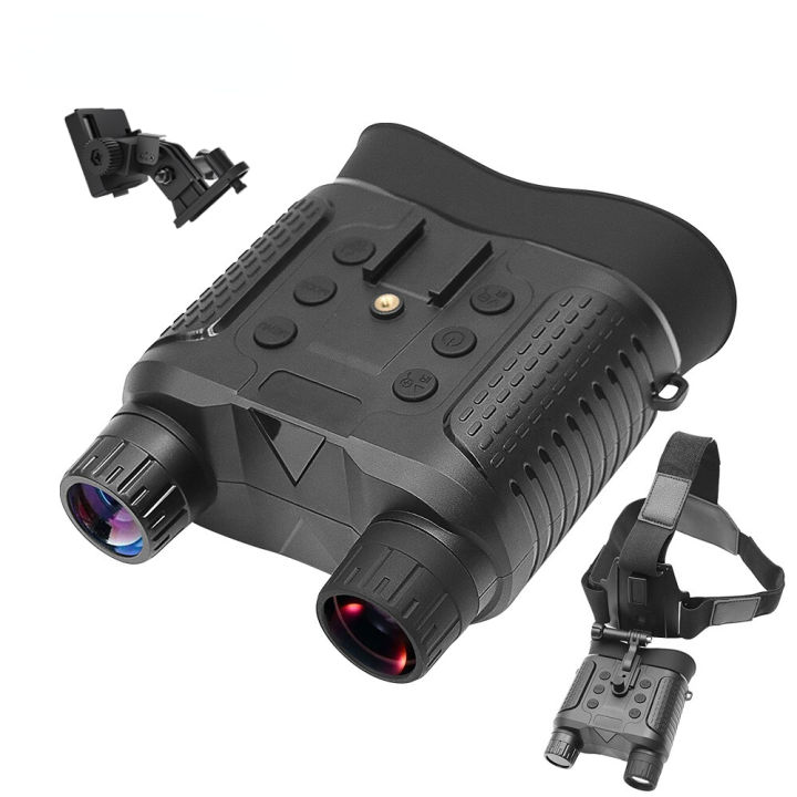 BekinTek 4K Helmet Mountable Night Vision Binoculars Head-mounted ...