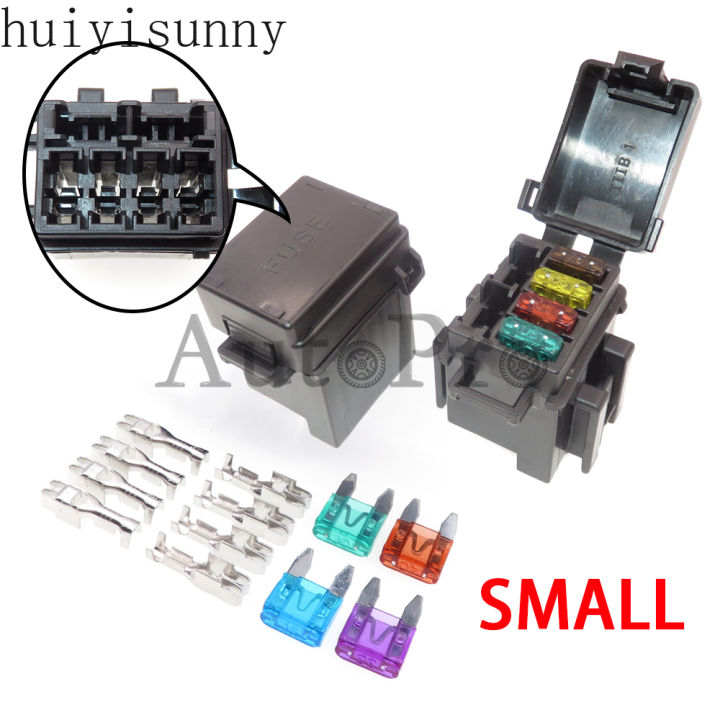 Huiyisunny 1 Set 4Ways Small AC Assembly Automobile Fuse Block Assembly ...