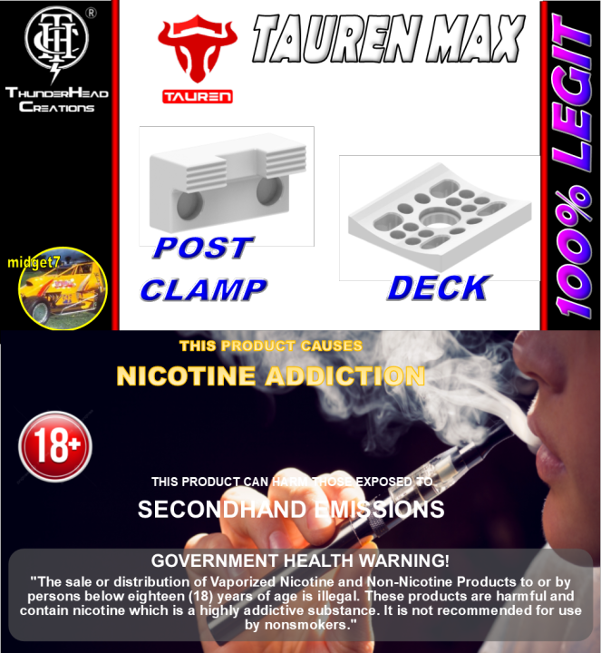 Tauren Max RDA Ceramic Block for Atomizer | Lazada PH