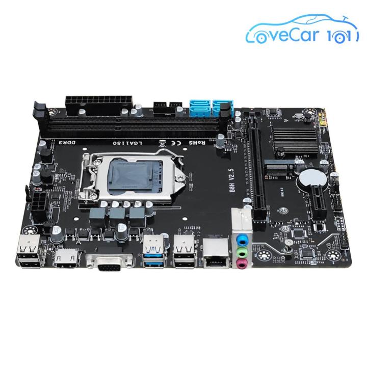 B85แผงวงจรคอมพิวเตอร์ M.2 NVME SSD เมนบอร์ดพีซี PCI-E 16X 4 * USB2.0และ2 * USB3.0อินเตอร์เฟซ ...