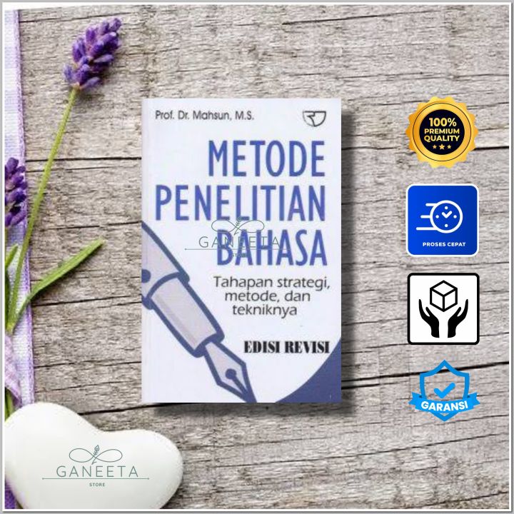 [Bisa COD] Buku Metode Penelitian Bahasa (Tahapan Strategi, Metode, dan ...