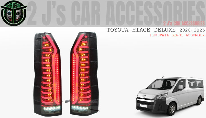 TOYOTA HI ACE / HIACE DELUXE 2020 TO 2025 LED TAIL LIGHT ASSEMBLY ...