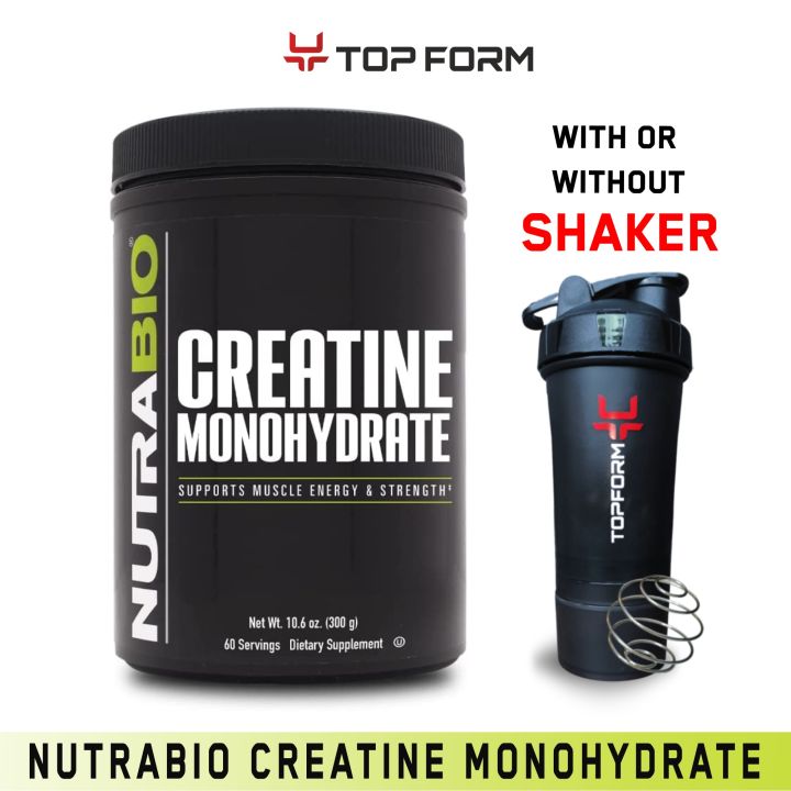 NutraBio Creatine Monohydrate - Pure Grade - Supports Muscle Energy and ...