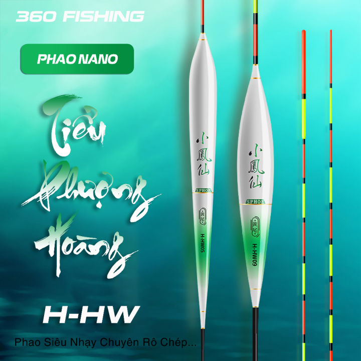 Phao Câu Đài Tiểu Phượng Hoàng HW Phao Câu Cá Nano Chuyên Rô Chép Tăm ...