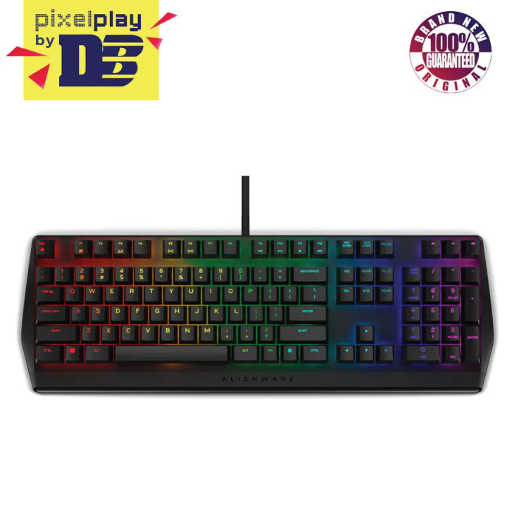 Alienware AW410K RGB Wired Gaming Keyboard (Dark Side Of The Moon ...